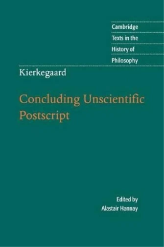 ALASTAIR HANNAY KIERKEGAARD: Concluding Unscientific Postscript (Poche ...