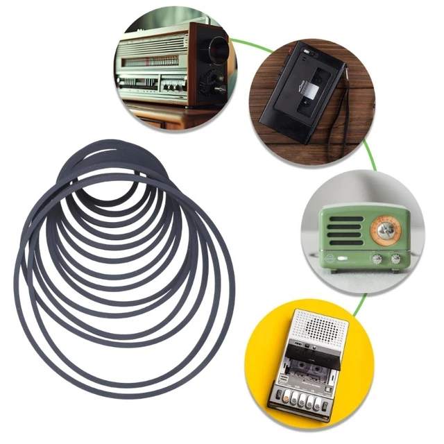 SQUARE RUBBER BELT for Recording Devices and Video Player 1.5mm Rubber ...