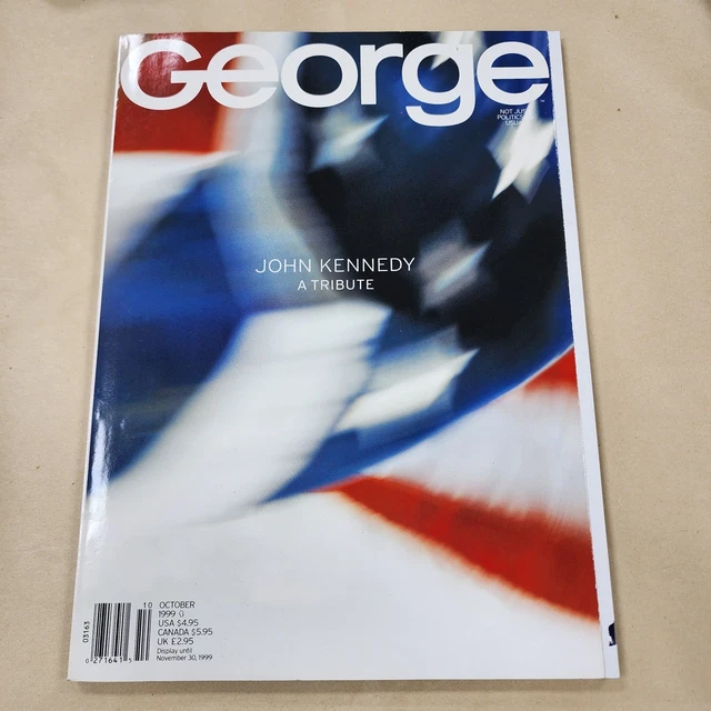 GEORGE MAGAZINE: JOHN JFK Kennedy Jr Tribute Issue October 1999 READ ...