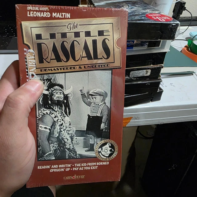 THE LITTLE RASCALS VHS Remastered & Unedited Family Comedy Cabin Fever ...