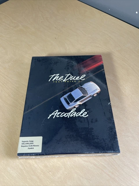 NEW NOS TEST Drive II The Duel Accolade Game for Amiga (FACTORY SEALED ...