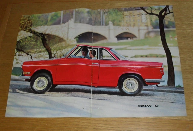 BMW 700 C CS Cabrio Brochure 1963-1964 - UK Market £29.95 - PicClick UK