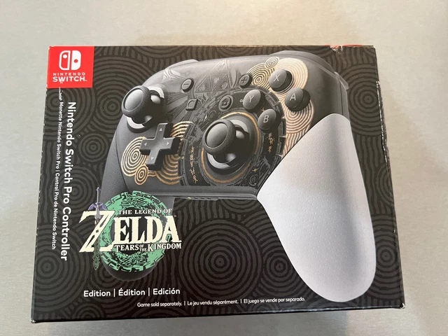 NINTENDO SWITCH PRO Controller Legend of Zelda Tears of the Kingdom IN ...