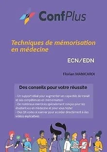 TECHNIQUES DE MÉMORISATION en médecine ECNI/EDN: Indi... | Livre | état très bon EUR 4,78 ...