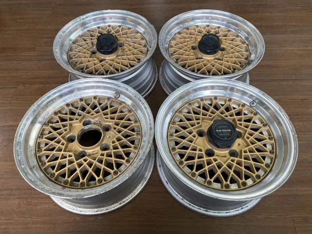 JDM RAYS RAYS VOLK RACING Volk Racing Mesh Wheel 14 inch 6.5J PCD114.3 ...
