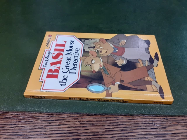 LADYBIRD BOOK WALT Disney Basil The Great Mouse Detective, First ...