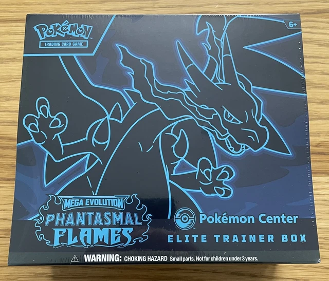 POKÉMON TCG MEGA Evolution Phantasmal Flames Pokémon Center Elite ...
