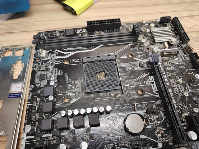 READ! ASUS PRIME A320M-K Motherboard - Spares or Repairs £19.95 ...