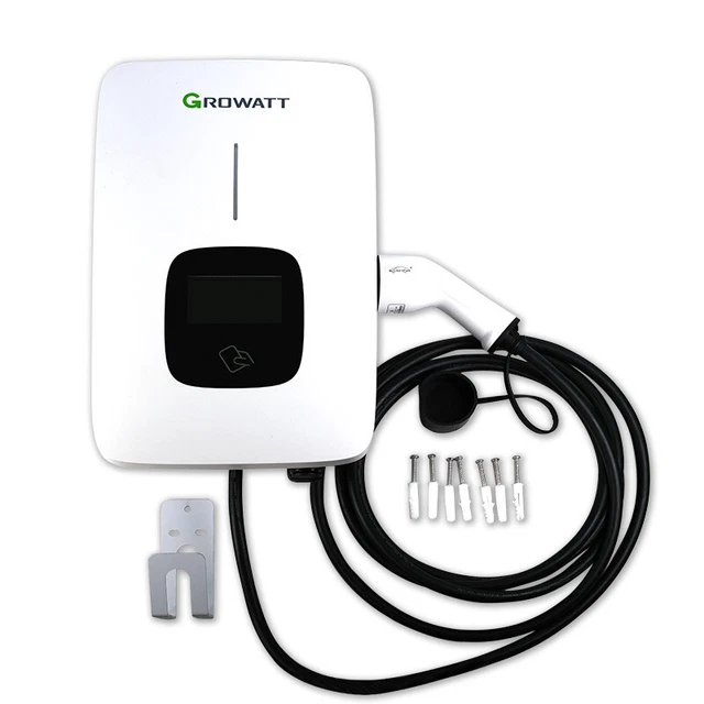 GROWATT THOR 22AS-P Ev Wallbox Avec Rfid-Karte 3-phasig 5m Câble Prise ...