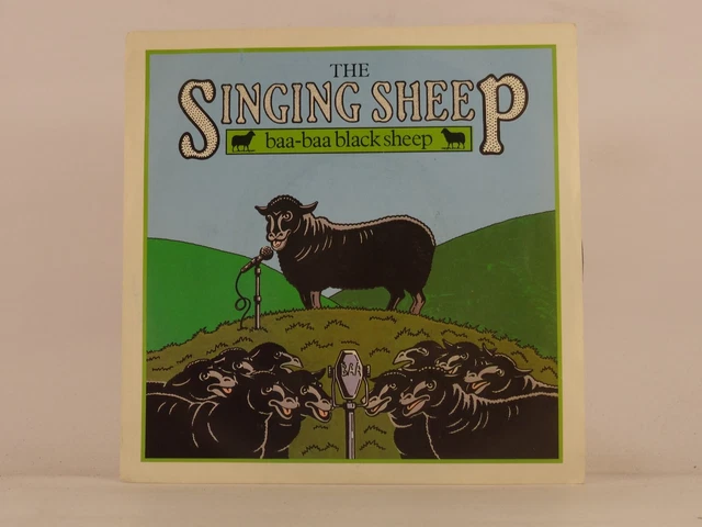 THE SINGING SHEEP BAA BAA BLACK SHEEP (134) 2 Track 7" Single Picture Sleeve VIR £5.66 - PicClick UK