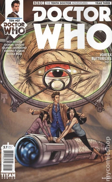 DOCTOR WHO THE Tenth Doctor Year Three #7C VF 2017 Stock Image £2.36 ...