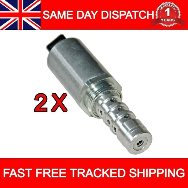 PAIR FITS LAND Rover Oil Solenoid Vvt Vanos Range Rover 4.4 4X4 03-05 ...