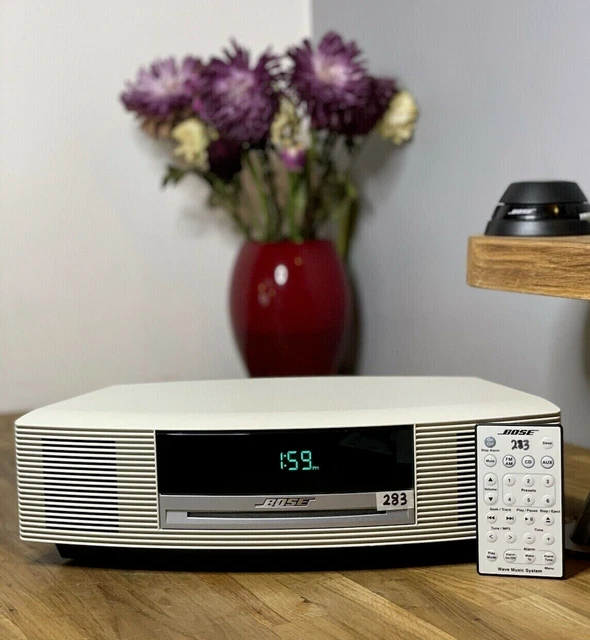 BOSE WAVE II/2 - Platinum White - PRISTINE - Fully Serviced #874 £179. ...