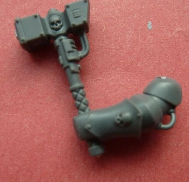 SPACE MARINE PRIMARIS ASSAULT INTERCESSOR THUNDER HAMMER - Bits 40K £3. ...