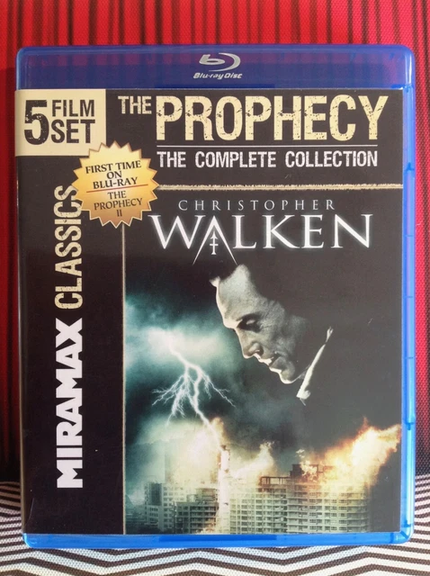THE PROPHECY COMPLETE Collection (Blu-ray) 5-Films. CHRISTOPHER WALKEN ...