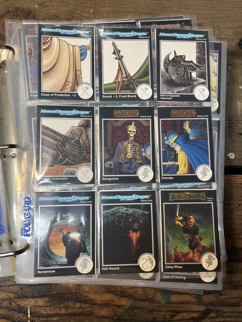 LOT OF 750 Forgotten Realms, Dragonlance Dungeons & Dragons Trading ...