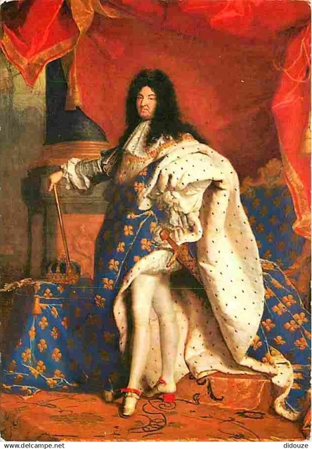 HISTOIRE - PORTRAIT de Louis XIV par Hyacinthe Rigaud - CPM - Voir Scans Recto-V EUR 2,00 ...