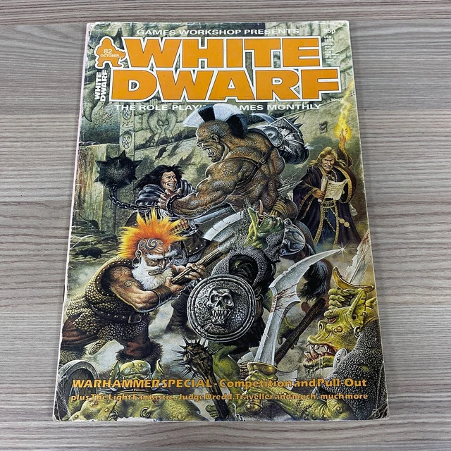 WHITE DWARF ISSUE No 82 Warhammer Fantasy 40,000 40K D&D Magazine ...