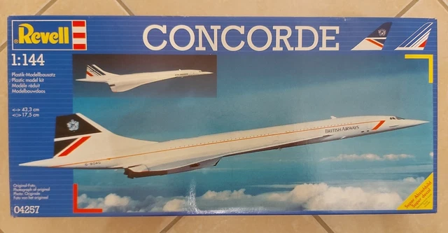 MAQUETTE DAVION REVELL 04257 Concorde British Airways 1:144 EUR 20,00 ...