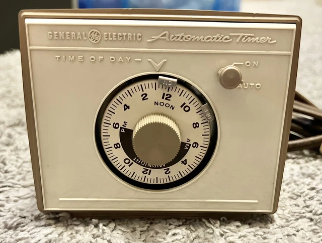 VINTAGE GE GENERAL Electric Automatic Timer Model 8117 TESTED $11.99 ...