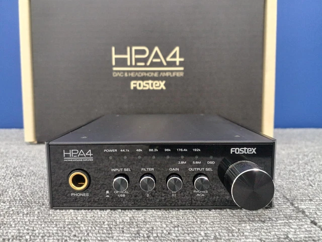 FOSTEX HP-A4 USB DAC Headphone Amplifier DSD 5.6MHz PCM192kHz Japon EUR ...