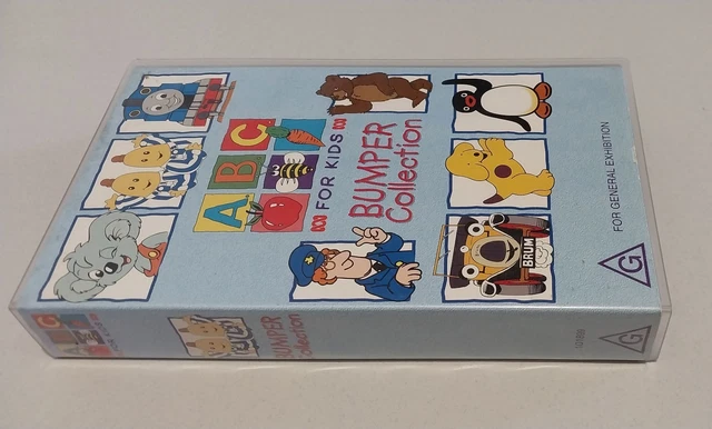 ABC FOR KIDS RARE Bumper Collection VHS Video Tape 1999 $40.00 ...