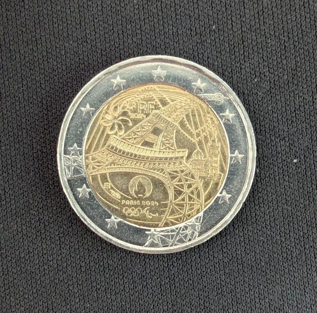 PIÈCE DE 2 euros commémorative JO De PARIS 2024 EUR 49,00 - PicClick FR
