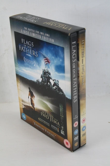 FLAGS OF OUR Fathers Letters From Iwo Jima 2 DVD Box Set £4.99 ...