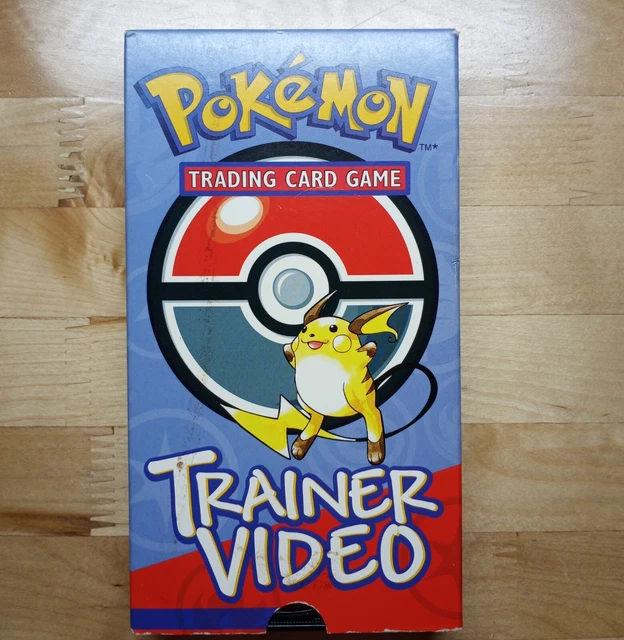 POKEMON TRADING CARD Game Trainer Video VHS 2000 Nintendo TESTED AND ...
