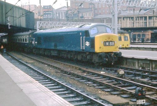 ORIGINAL COLOUR SLIDE of 46050 BR class 46 Peak diesel loco £2.99 ...