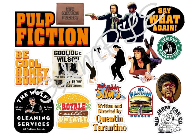 PULP FICTION EDIBLE Icing Sheet A4 Cake Toppers £5.50 - PicClick UK