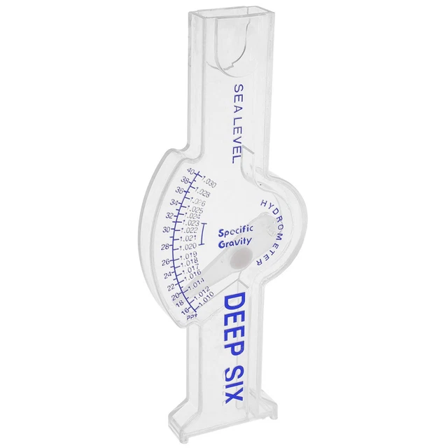 GRAVIMETER SALTWATER HYDROMETER Level Tester Aquarium Hydrometers $22. ...