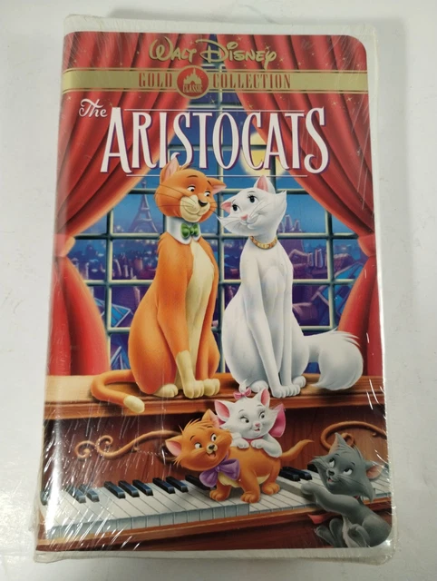WALT DISNEY GOLD Classic Collection The ARISTOCATS VHS Clamshell ...
