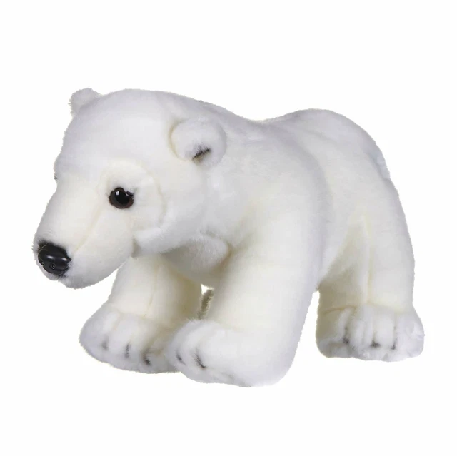 OFFICIAL DAVID ATTENBOROUGH Bbc Blue Planet Polar Bear 12" Plush Soft ...