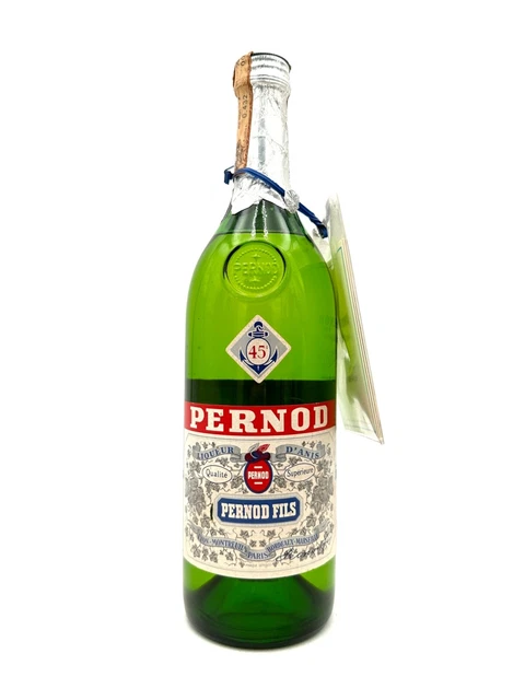 PERNOD 45 LIQUEUR D'anis Qualite Superieure - 1L 45% - 1970S EUR 40,00 ...