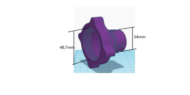 ADAPTER, REDUZIERSTÜCK ANSCHL. Intex Auto Pool Cleaner Typ einteilig ...