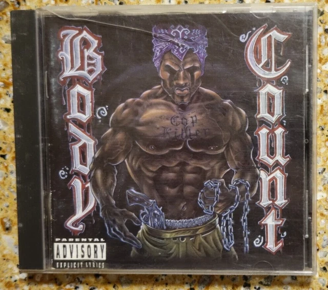 BODY COUNT - COP KILLER CD 1992 Rare OOP Ice-T Heavy Metal Thrash ...