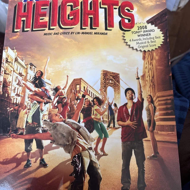 IN THE HEIGHTS Di Lin-Manuel Miranda Songbook Partitura Vedi Elenco ...