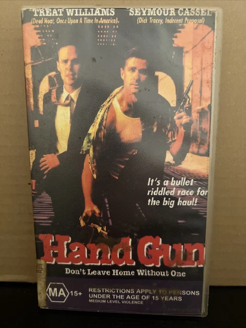 HAND GUN - VHS Video PAL - Treat Williams, Seymour Cassel - B16 Action ...