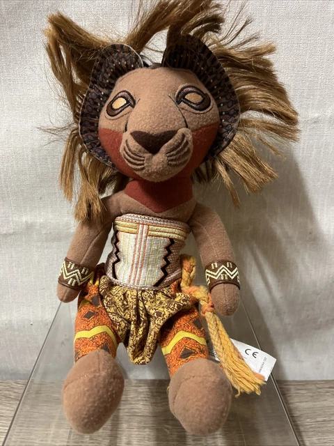 DISNEY LION KING Broadway West End Musical Official SIMBA Plush Soft ...