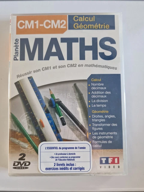 PLANÈTE MATHS CM1-CM2 : Calcul Géométrie - DVD EUR 10,00 - PicClick FR