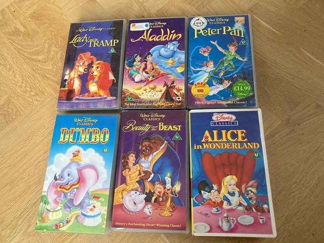 WALT DISNEY VHS Film Bundle Collection Classics £8.00 - PicClick UK