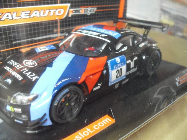SLOT CAR SCALEXTRIC Scaleauto SC-6070 BMW Z4 GT3 #20 24H. Nurburgring ...