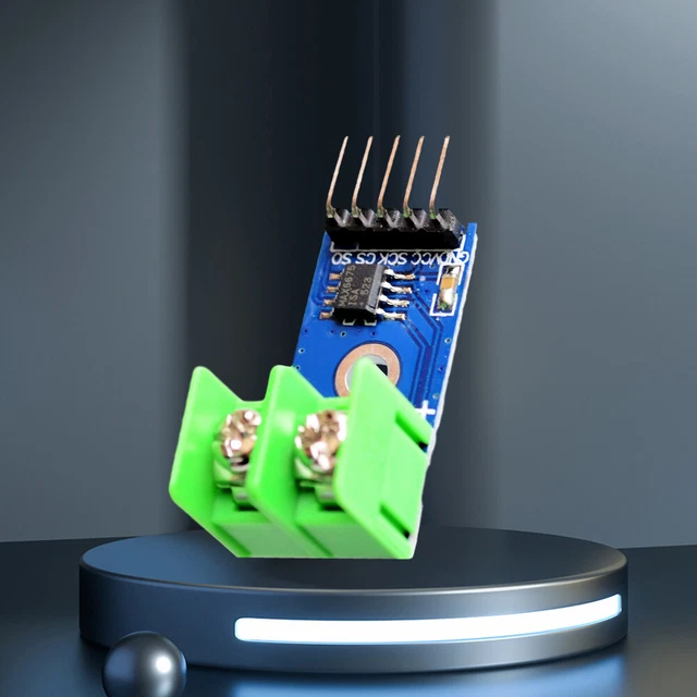 MAX6675 K TYPE Temperature Sensor Board SPI Interface DC 3.0-5.5V (with ...