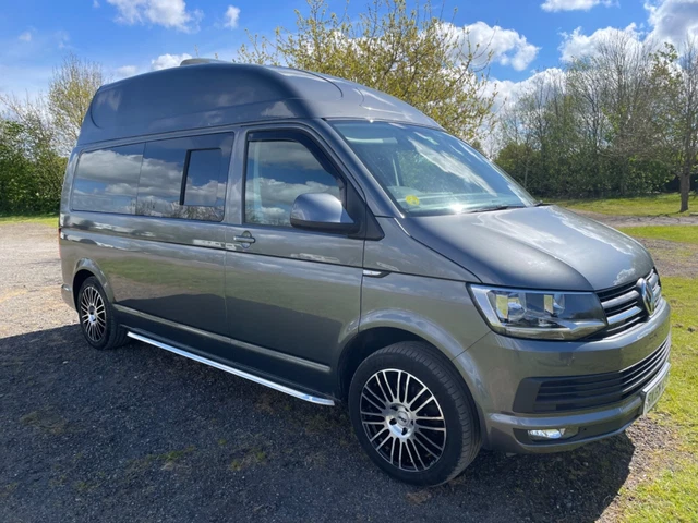 VW T6 CAMPERVAN - High Top roof, LWB, REIMO sliding bed, professional conversion £35,750.00 ...