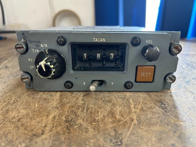 EX MOD TORNADO Aircraft Tacan Control Panel (R1) £60.00 - PicClick UK