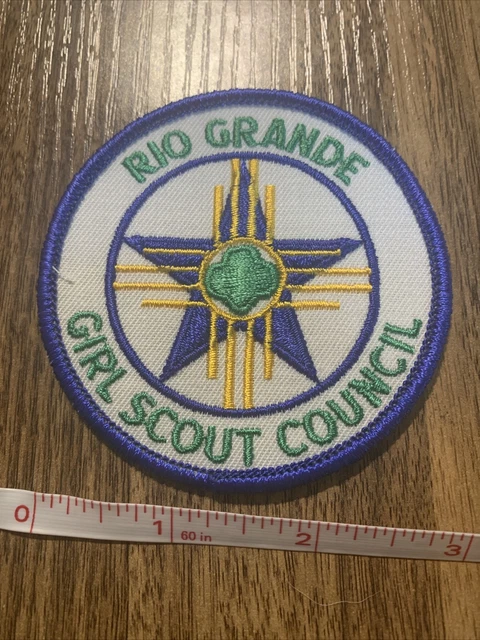 VINTAGE GIRL SCOUT COUNCIL Patch - Rio Grande NEW $9.95 - PicClick
