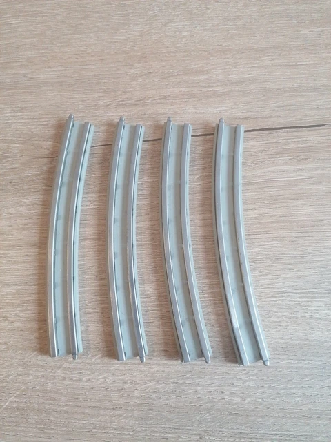 LEGO TRAIN 12V 12v Train Track Curved Insert 3241 Curved Rail Set 7740 ...