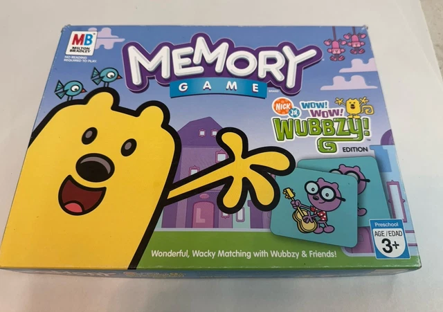 WOW WOW WUBBZY Memory Game Nick Jr. Edition Complete Cards £22.25 ...