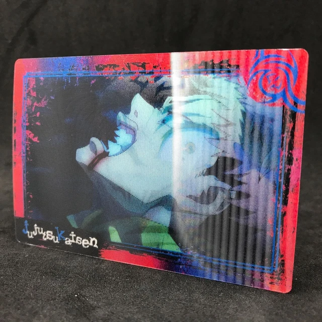 JUJUTSU KAISEN YUJI ITADORI RYOMEN SUKUNA No.01 Collectable 3D Card ... JUJUTSU KAISEN YUJI ITADORI RYOMEN SUKUNA No.01 Collectable 3D Card ...